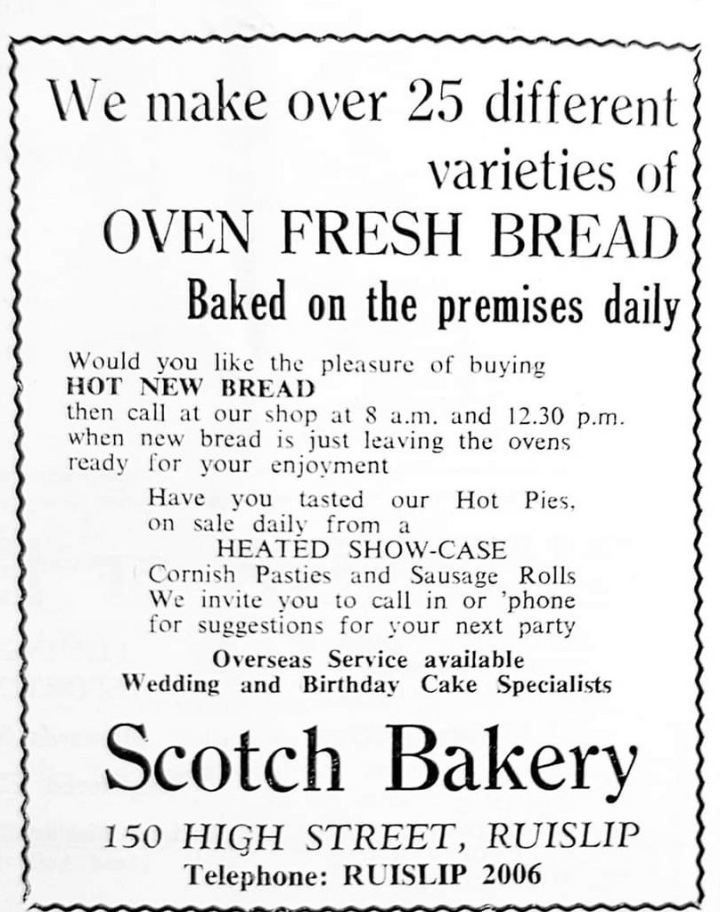 Scotch Bakery Ruislip High Street