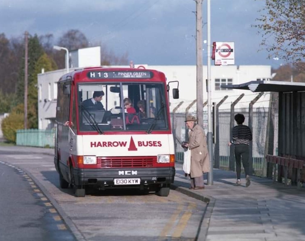 A Hopper Bus At Ruislip Lido