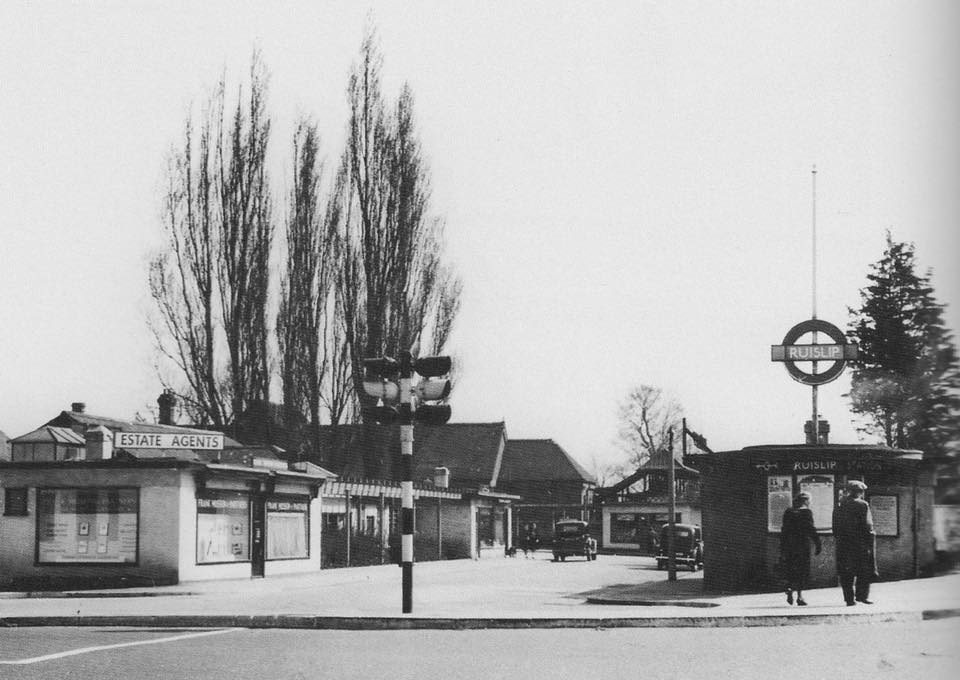 Ruislip Station Entrance