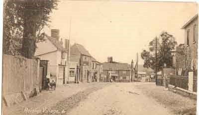 Ruislip Village Black And White Postcard 83