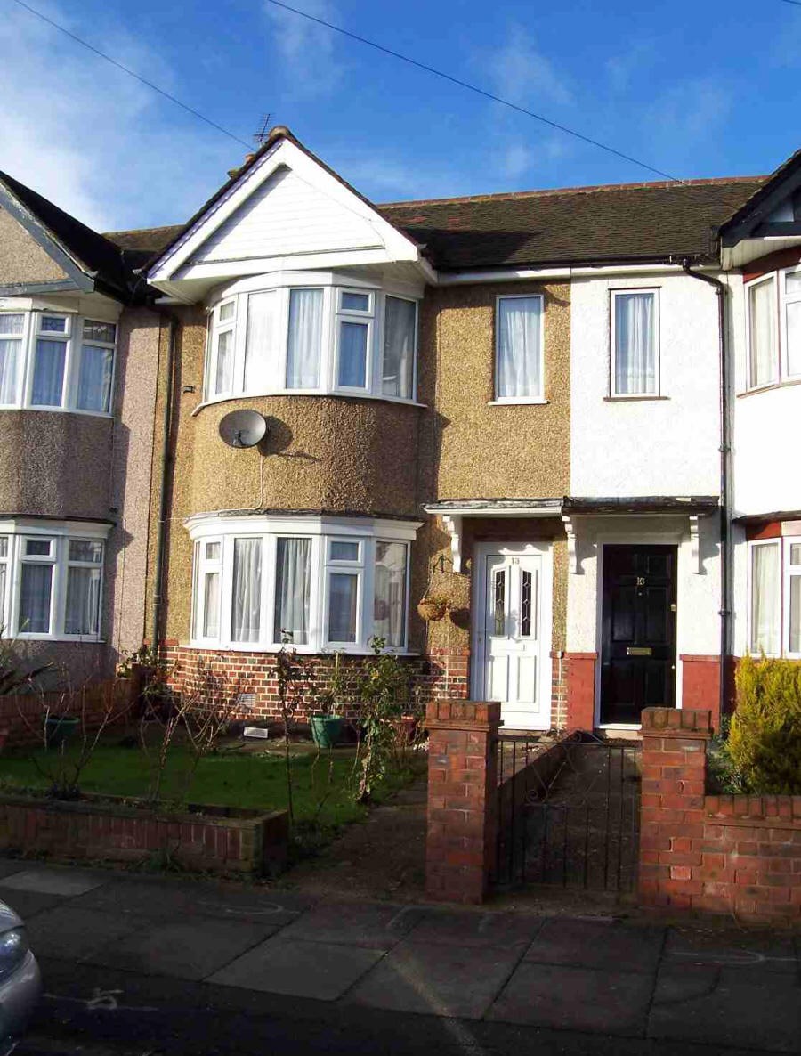 Typical B Type Mid Terrace Ruislip Manor House